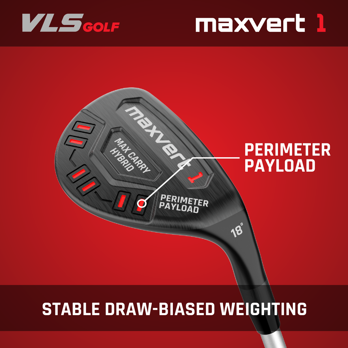 VLS Maxvert 1 Hybrid Bundle - 18° & 22° – VLS Golf