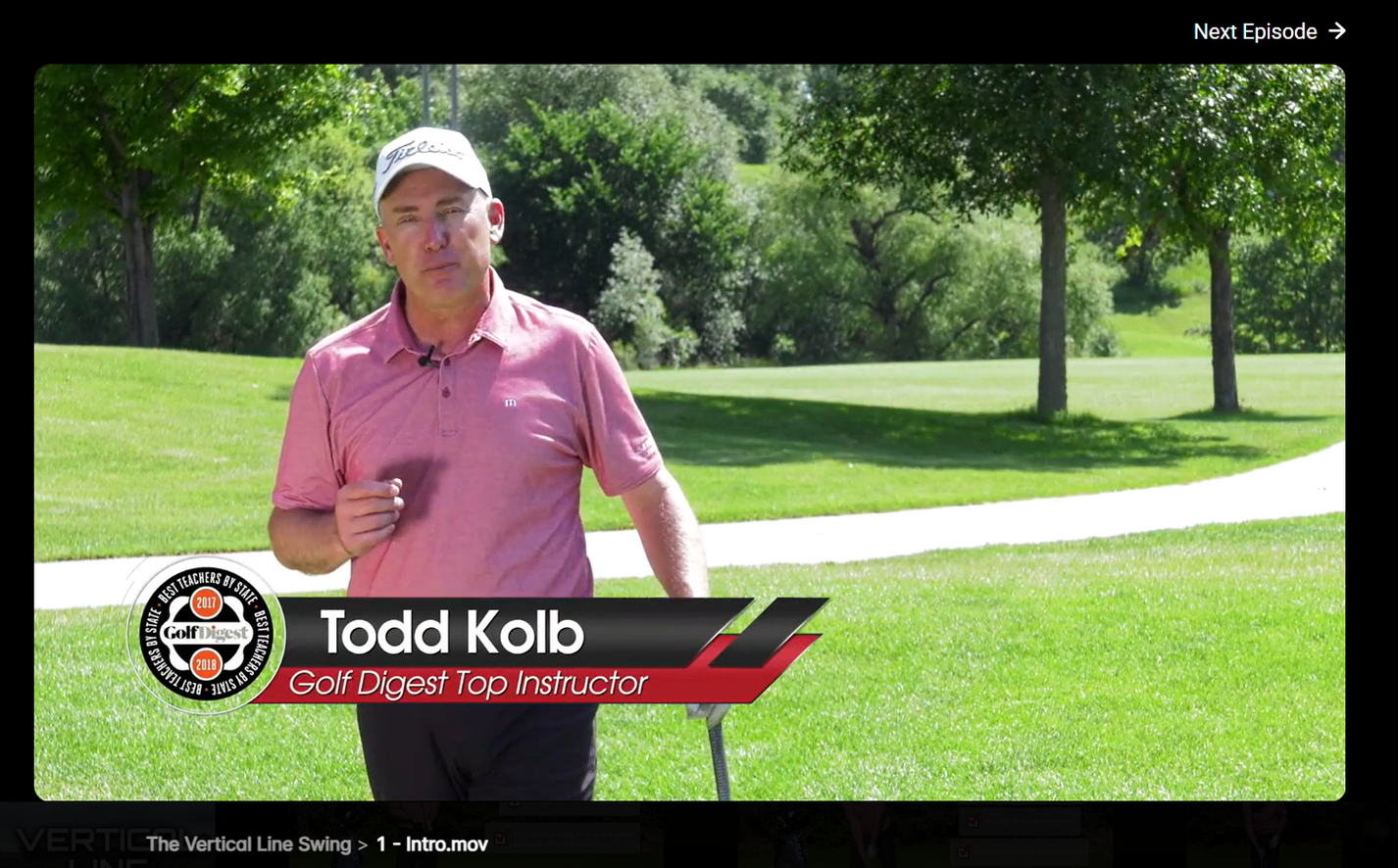 Vertical Line Swing Series – VLS Golf